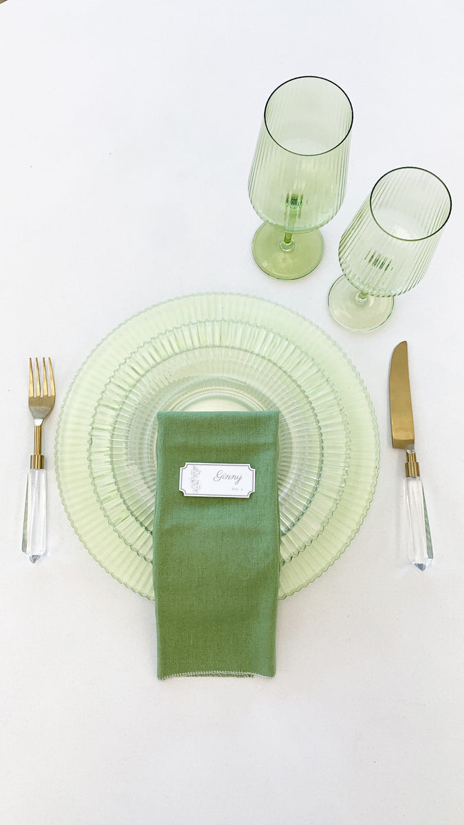 Optic Dinnerware - Clear – Soirée8